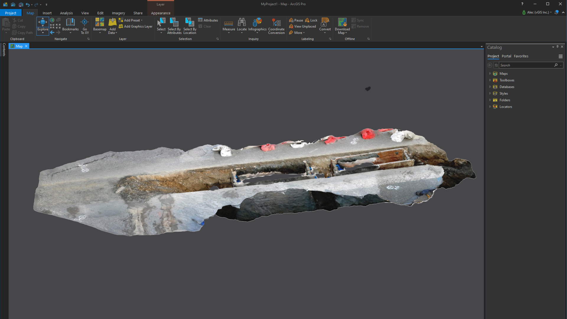 Leading augmented reality AR system for LiDAR and Reality Capture data