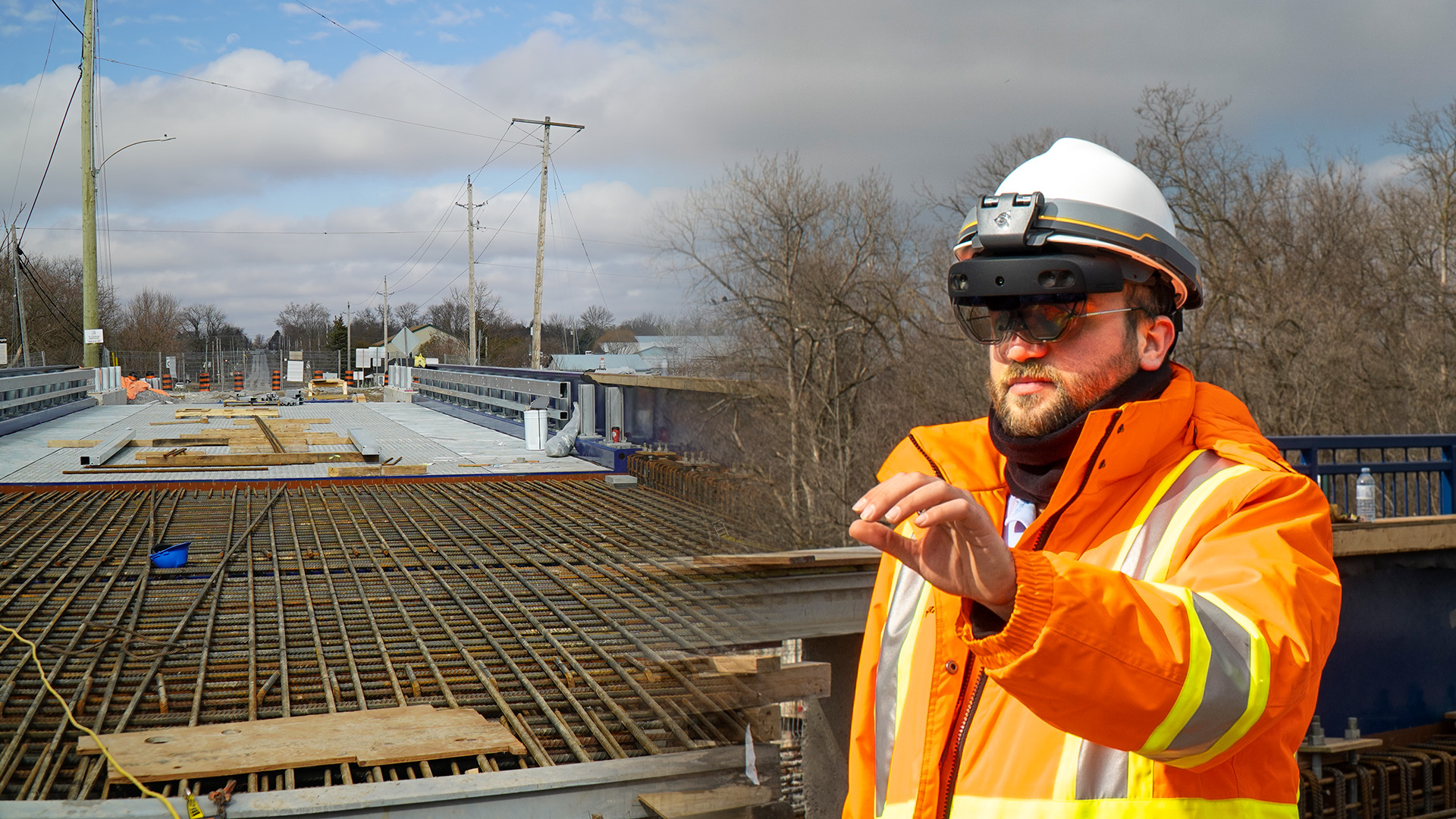 Mixed reality app for BIM, GIS and 3D scan visualizations with MS HoloLens