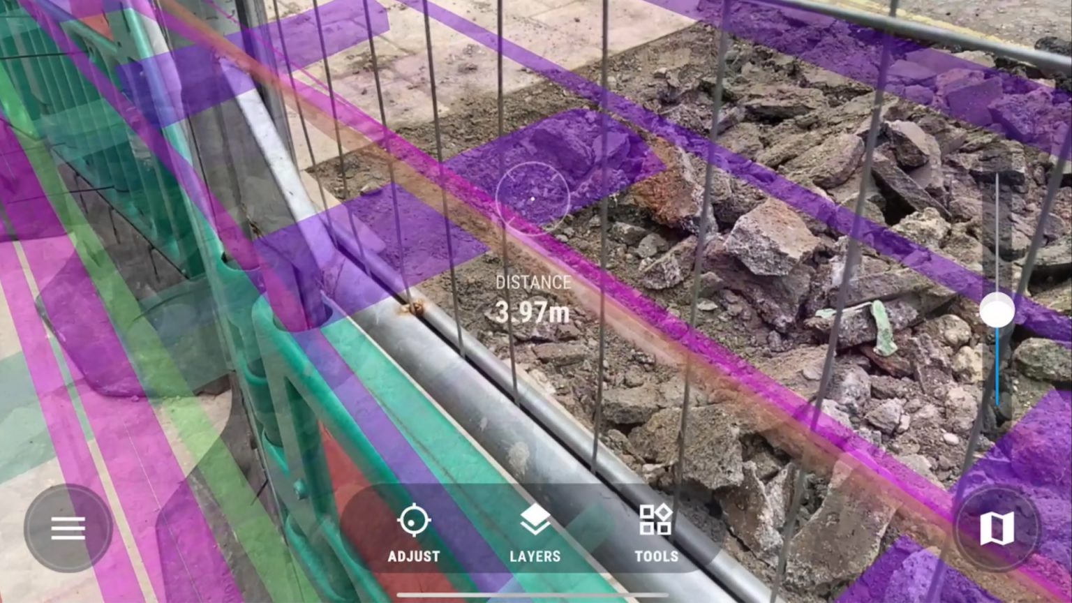 Engineering-grade augmented reality for capital improvement projects