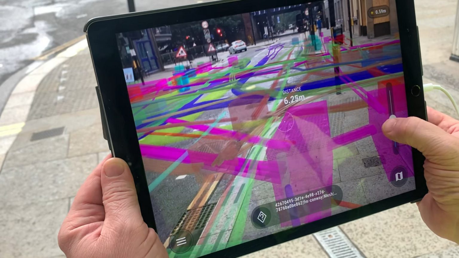 Engineering-grade augmented reality for capital improvement projects