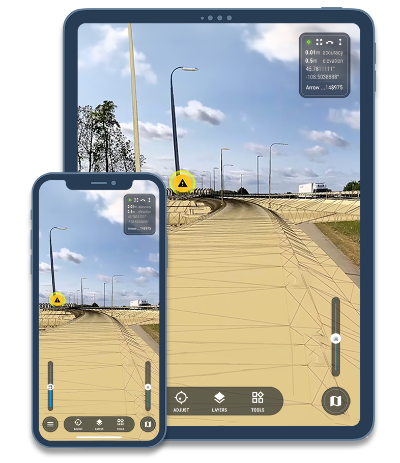 Engineering-grade AR for civil engineering and construction (AEC)