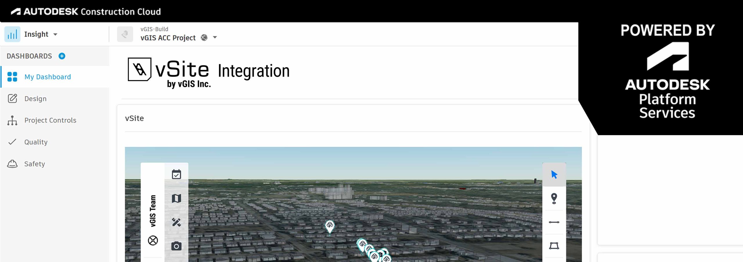 vSite Integration with Autodesk Construction Cloud - vSite by vGIS Inc.: 3D Scanning ...